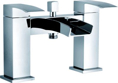 China Functionality Chrome Finish Brass Material Bath Shower Mixer Faucet T8771A for sale