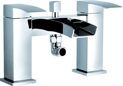 China Functionality Chrome Finish Brass Material Bath Shower Mixer Faucet T8771A for sale