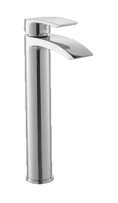 China Modern Basin Mixer Faucet with Single Handle Ceramic Valve and 3 Years Warranty for 0.5-3.0 Bar Water Pressure for sale