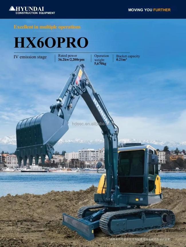 Hyundai Excavator HX60Pro