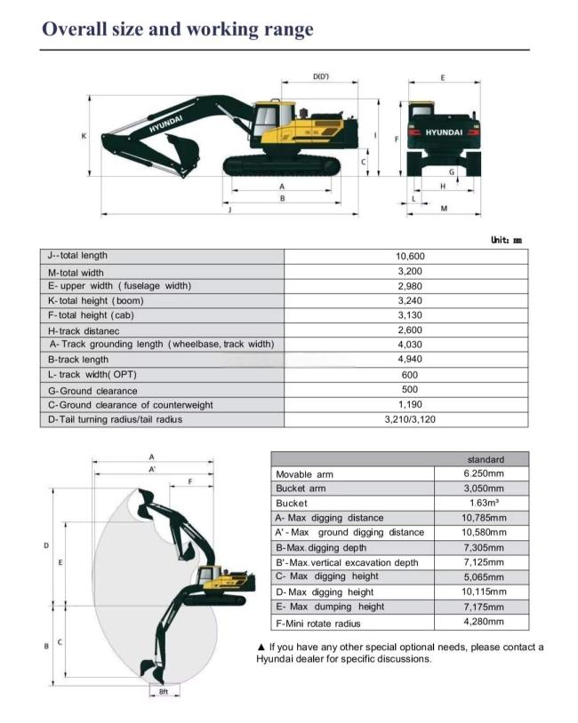 Hyundai Excavator HX305L
