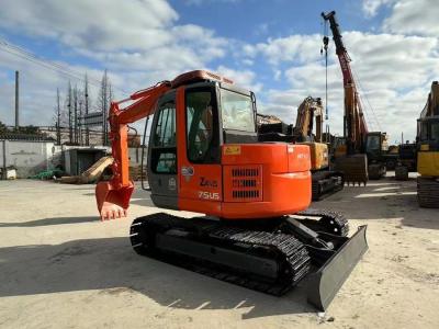 Cina Giappone Usato Hitachi Escavatore in vendita Mini ZX75US-A di seconda mano Macchine Jindongyu in vendita