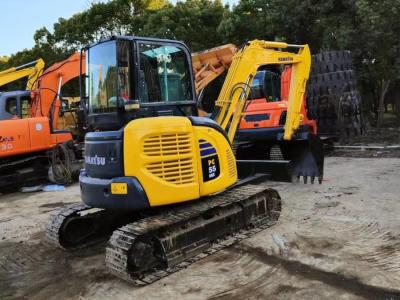 Cina 5 tonnellate usate Komatsu PC55 escavatore macchine da costruzione mini escavatori in vendita