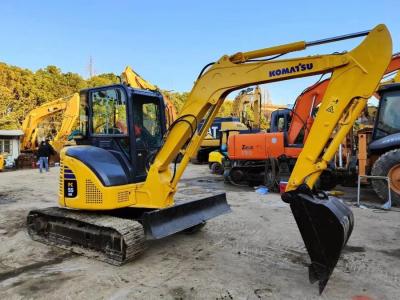 Cina 5 tonnellate usate Komatsu PC55 escavatore macchine da costruzione mini escavatori in vendita