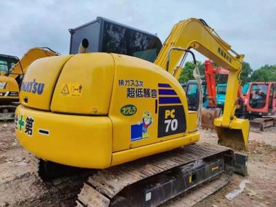 Cina 6T mini scavatori usati Komatsu PC70 Micro scavatori di seconda mano in vendita