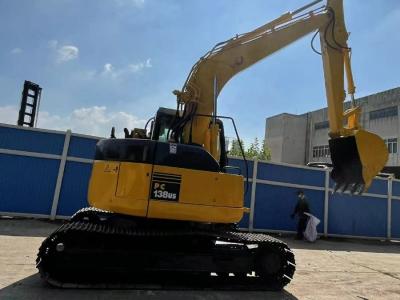 Cina Giappone Utilizzato Grandi Escavatori di seconda mano Komatsu PC138US Crawler in vendita