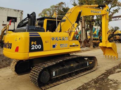 Cina Giapponese idraulica usata Komatsu PC200-8 escavatore macchina in vendita