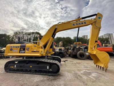 Cina 22 tonnellate Escavatori a trasloco usati Komatsu PC220-8 Macchine da costruzione di seconda mano in vendita