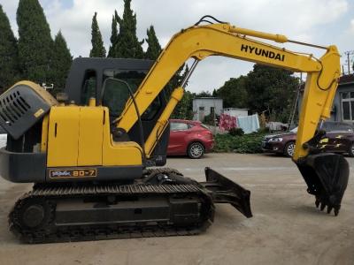 Cina Corea Usato Hyundai escavatore in vendita Usato R80-7 8 Ton Jindongyu Macchine in vendita