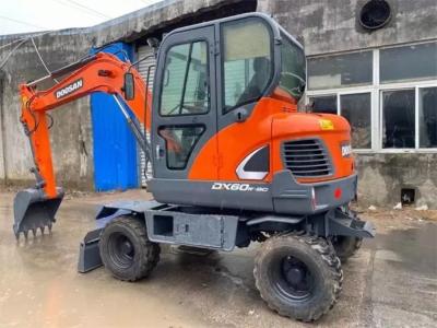 Cina Corea Usato escavatore Doosan in vendita DX60W-9C di seconda mano Macchine Jindongyu in vendita