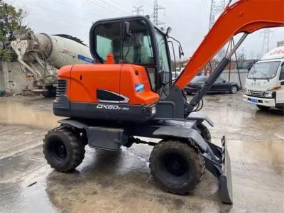 Cina Corea Usato escavatore Doosan in vendita DX60W-9C di seconda mano Macchine Jindongyu in vendita