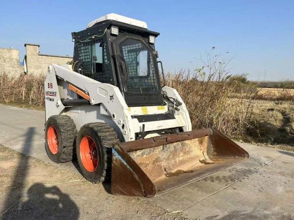 Quality Bobcat S16 Used Compact Wheel Loader Skid Steers S160 S185 Machine for sale
