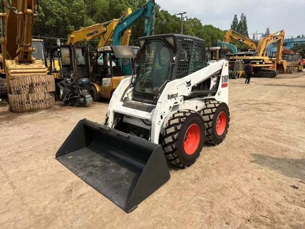 Quality Small Bobcat S160 Used Mini Wheel Loader Skid Steer Equipment for sale