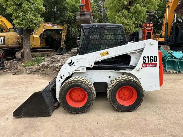 Quality Bobcat S160 Earth Moving Used Bobcat Skid Steer Loader Machinery Second Hand for sale