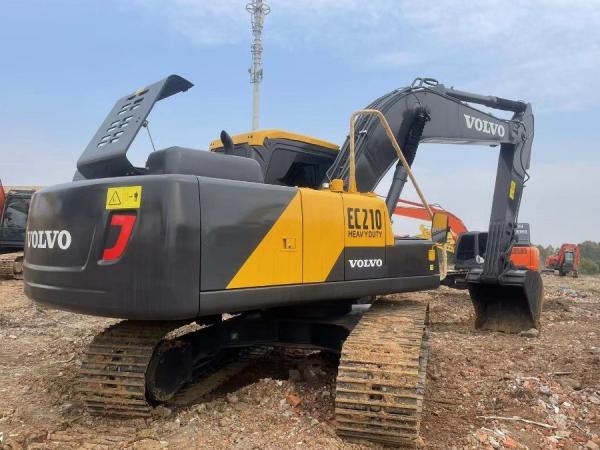 Quality Tracked Used Volvo Excavator EC210 20Ton Earth Removal Equipment for sale