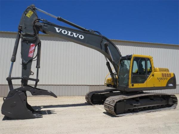 Quality EC210B Second Hand Volvo Excavators Medium Crawler 21ton for sale