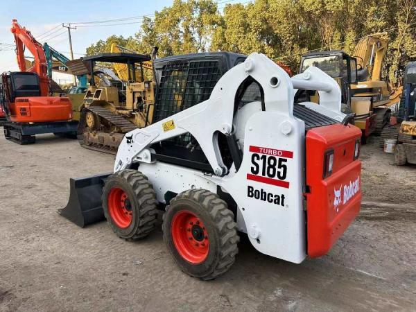 Quality Bobcat S185 Second Hand Skid Steer Loaders Used Wheel Loader 1825KW for sale