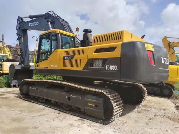 Quality Large Used Volvo EC480DL Excavator 48 Tons Hydraulic Crawler Diggers for sale