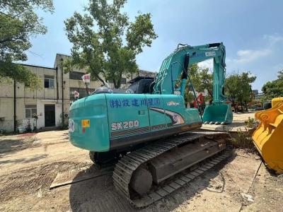 Cina Giappone Escavatori usati Kobelco in vendita Macchine di seconda mano SK200 Jindongyu in vendita