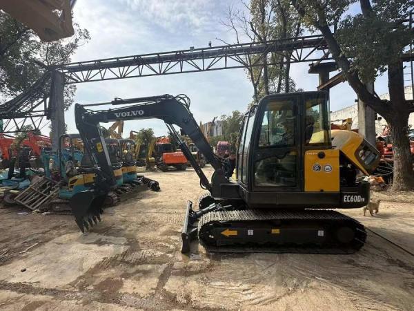 Quality Original Mini Used Volvo EC60D Excavator Pre Owned Crawler 6ton for sale