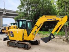 5300KG Mini Gebruikte Komatsu Graafmachine PC56-7 Machinery For Civil Engineering
