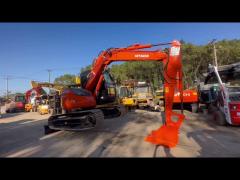 Japan Gebruikte Hitachi graafmachine te koop tweedehands ZX75US Jindongyu Machinery