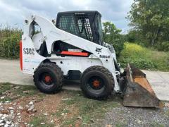 Goed gebruikte Bobcat S300 Gebruikte Mini Skid Steer Loader 80 pk 4 ton