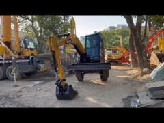 Китай Использованный экскаватор Sany для продажи Вторая рука SY35U Jindongyu Machinery