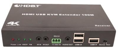 China USB HDMI over CAT6 HDBaseT HDMI Extender RS232 IR Ultra HD 4K - 330 ft 100m HDCP2.2 for sale
