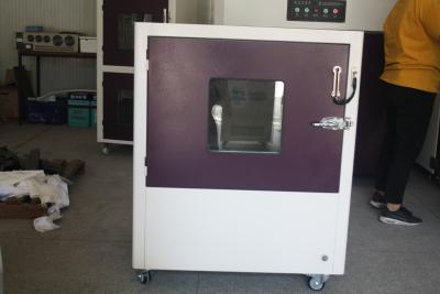 China Push Button UL 1642 Projectile Tester , Anti Explosion Battery Burning Chamber for sale
