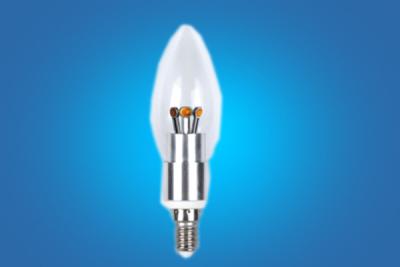 China Flame Tip 3 Watt LED Candle Bulb Light Decoration Lighting Fixture for sale