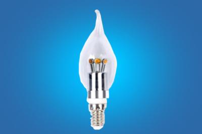 China 220V 5W LED Candle Light Bulbs E14 With ISO9001 for sale