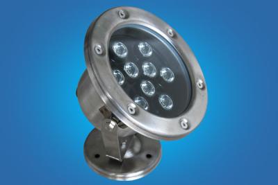 China Edison IP68 2 Circuit LED Underwater Light 21W DC 24V 60 Degree for sale