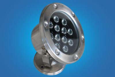 China Edison IP68 2 Circuit LED Underwater Light 21W DC 24V 60 Degree for sale