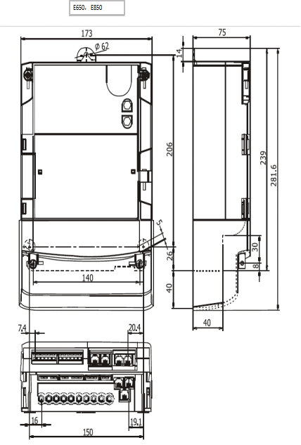 Custom QCD for Landis+Gyr meter models