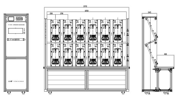 Accuratezza dello 0,02% Attrezzatura di prova del contatore di energia completamente automatico