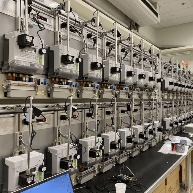 Three-Phase Test Bench front view