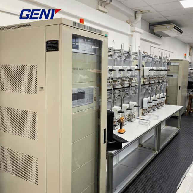 Three-Phase Test Bench control panel