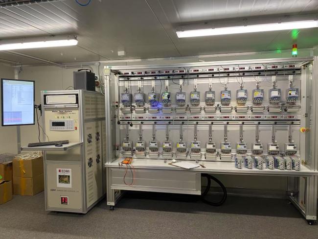 GENY Meter Test Equipment - Control Panel