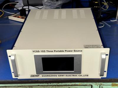 China YCSS-103 Three-Phase Standard Power Source: Reliable Calibration for Electrical Instruments for sale