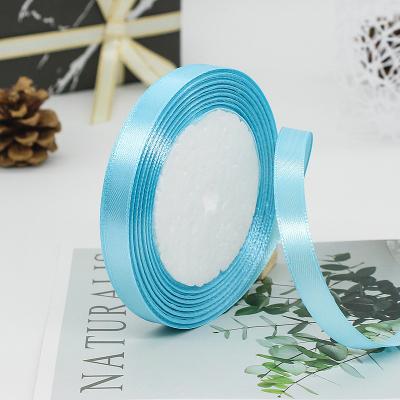 Cina Single face assorted polyester nylon satin ribbon 100 yard 3mm-10mm in vendita
