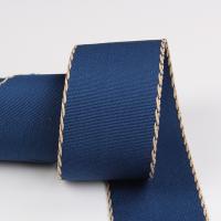 China 10mm-38mm Stitched Polyester Grosgrain Ribbon ISO9001 Solid Pattern for sale