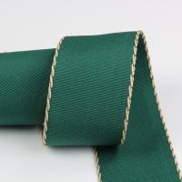 China 10mm-38mm Stitched Polyester Grosgrain Ribbon ISO9001 Solid Pattern for sale