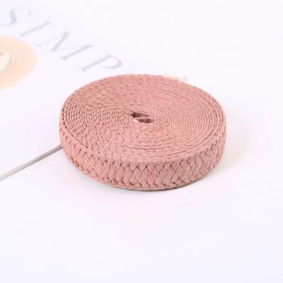 Cina Certificato FSC Raffia Nastro di carta tessuta Eco-friendly Wrapping Gift Paper Ribbon in vendita