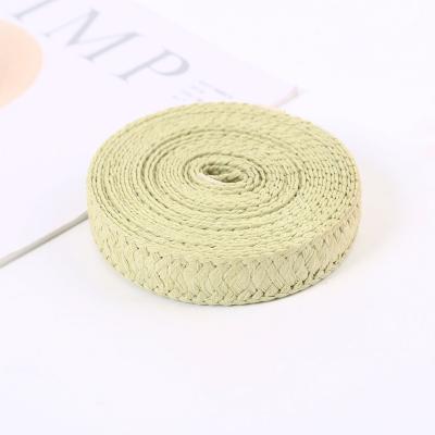 Cina Certificato FSC Raffia Nastro di carta tessuta Eco-friendly Wrapping Gift Paper Ribbon in vendita