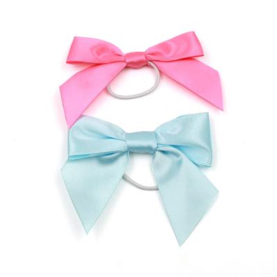 China Polyester-Satin-Pinkbandbogen ISO14001 Weihnachtsbandbogen zu verkaufen