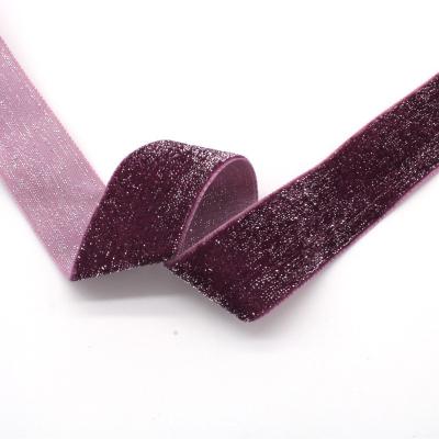 Cina Nastro di velluto 10mm-38mm di lusso in vendita