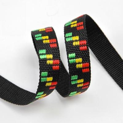 China 500Lbs 25mm de polipropileno para collares para perros negro en venta