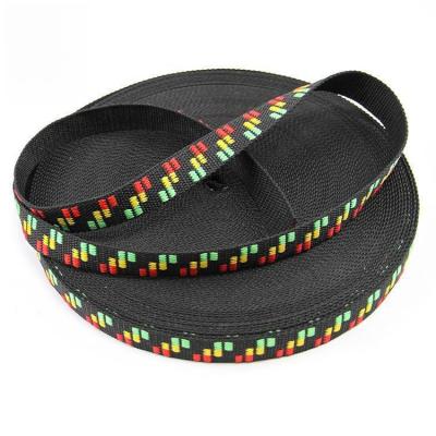China 500Lbs 25mm de polipropileno para collares para perros negro en venta
