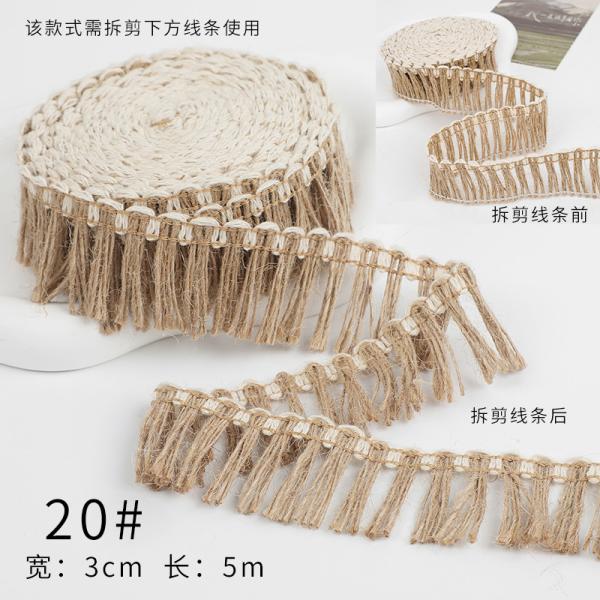Quality Christmas Brown Burlap Ribbon 5mm-45mm Wired Burlap Ribbon for sale